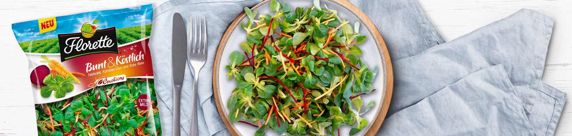 Florette – frische und fantasievolle Salate